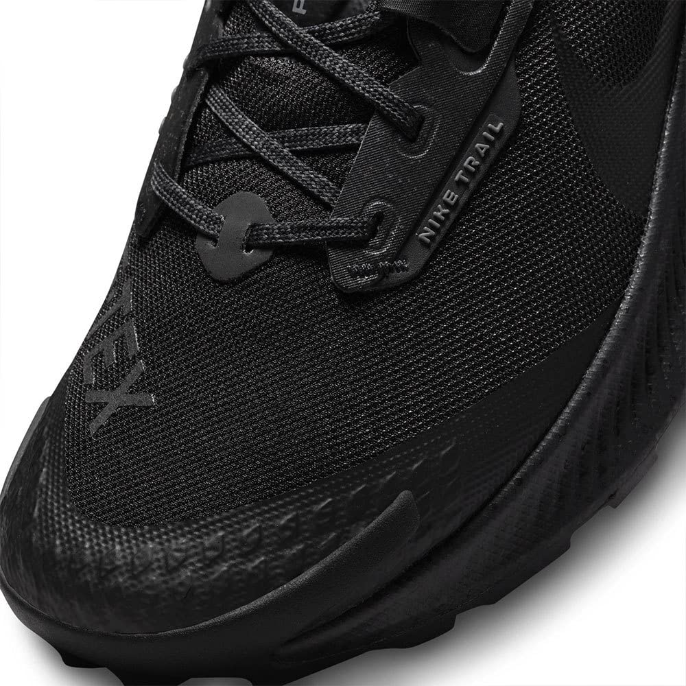 NIKE Men's Running/Jogging Walking Shoe, Black Black Dk Smoke Grey Iron, Large