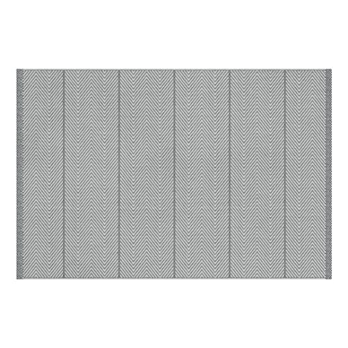 Carolina Creekhouse Kristen FloorFlat (054511UB) | Decorative Vinyl Floor Covering | Lay Flat | Durable | No Curling Edges | Waterproof | Easy Clean | Wipeable | Eco-Friendly | 2x5 Mat|Grey