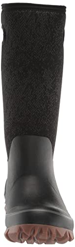 Bogs Womens Whiteout Boot Snow, Faded Print-Black, 10