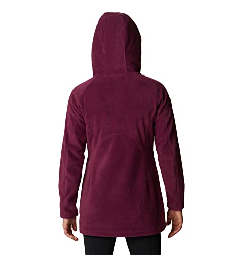 Columbia Women's Benton Springs II Long Hoodie, Marionberry, Large