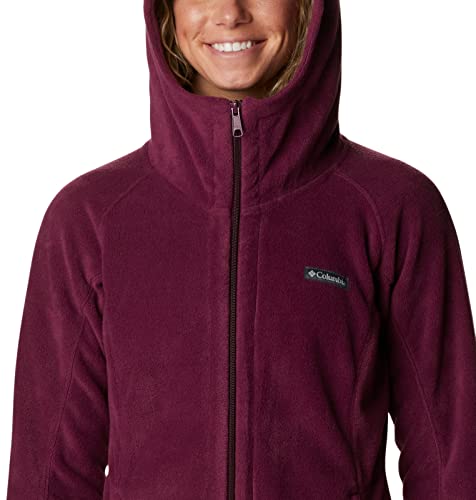 Columbia Women's Benton Springs II Long Hoodie, Marionberry, Large