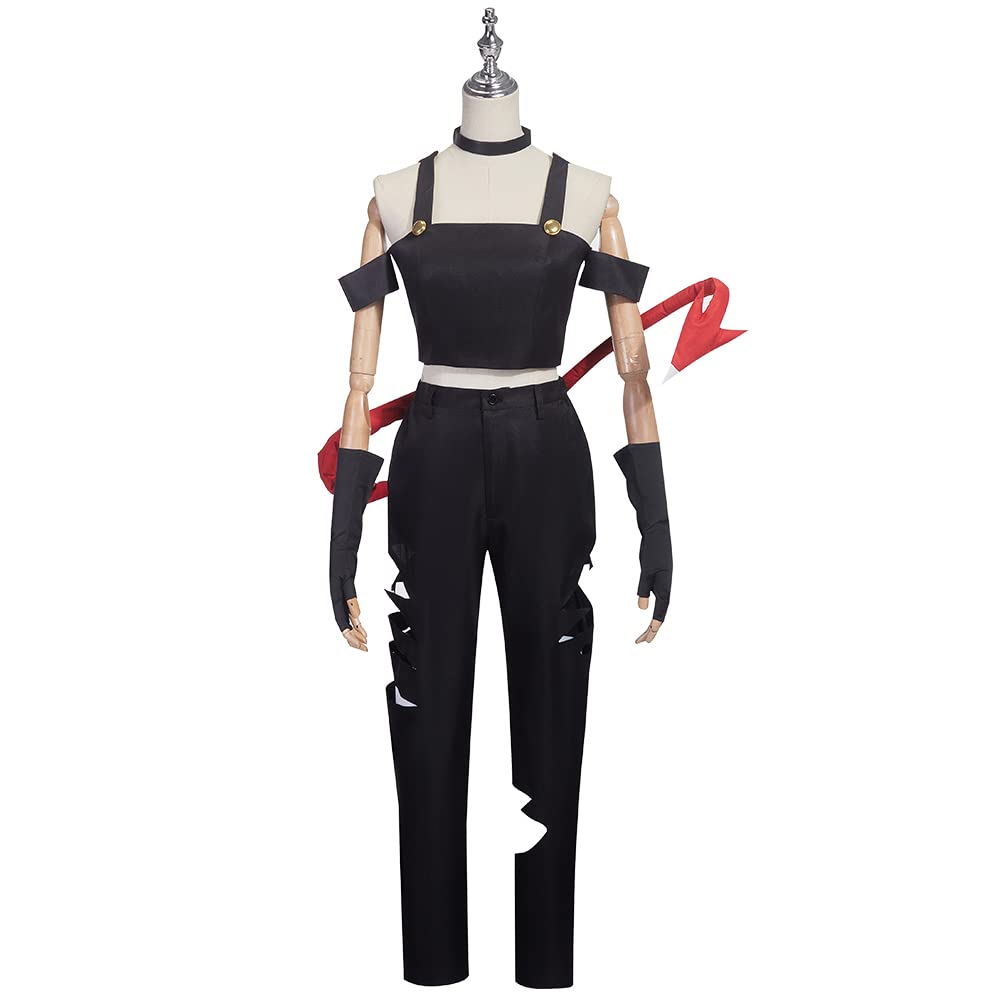 Weixu Anime Helluva Cosplay Costume Women Tail Outfit Suit Halloween Carnival Party Suit S