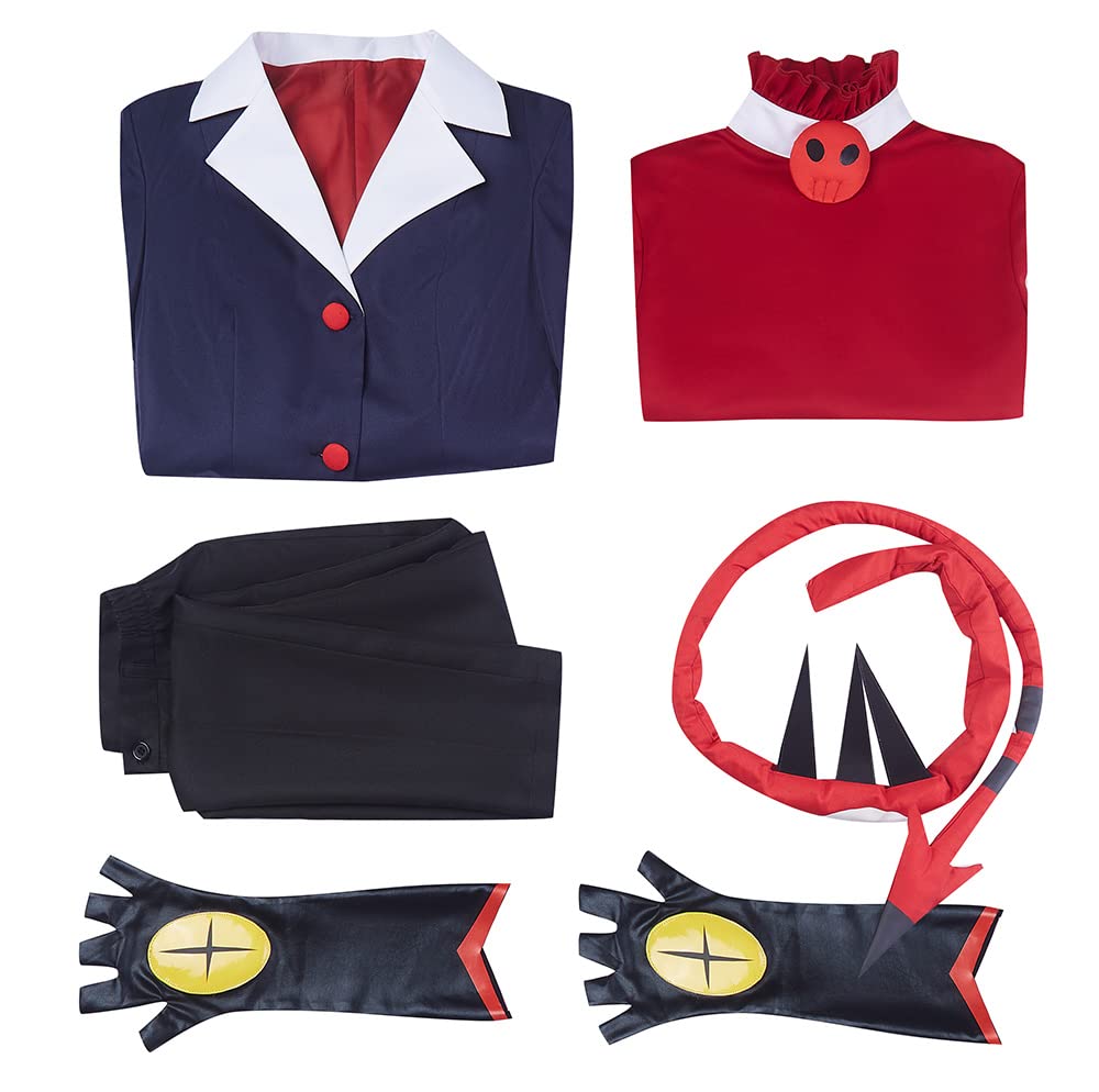 Weixu Anime Blitzo Cosplay Costume Women Tail Uniform Suit Halloween Party Outfit S