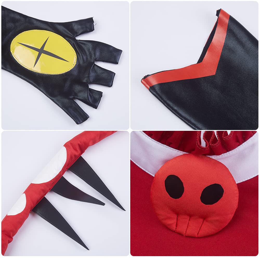 Weixu Anime Blitzo Cosplay Costume Women Tail Uniform Suit Halloween Party Outfit S
