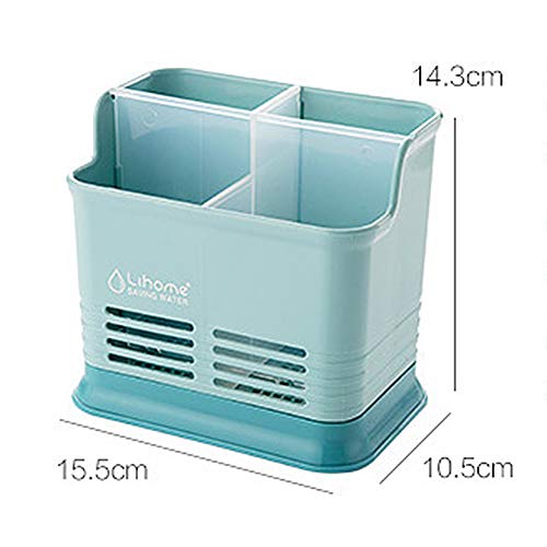 heaven2017 Flatware Silverware Caddy Chopsticks Kitchen Utensils Countertop Organizer Pink