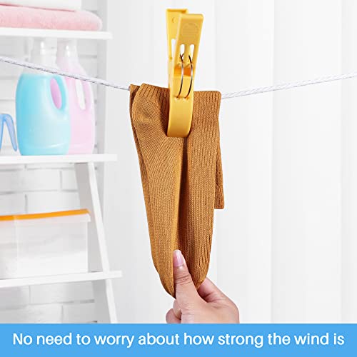 Beach Towel Clips Chair Clips Towel Holder,Plastic Clothes Pegs Hanging Clip Clamps (Pack of 8)