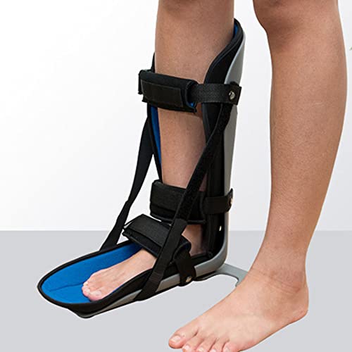 HFSKJWI Plantar Fasciitis Night Splint - Foot Support Brace - Adjustable Foot Stabilizer - Orthotic Sleeping Immobilizer - Walking Exercise Aid - Arch Support,L