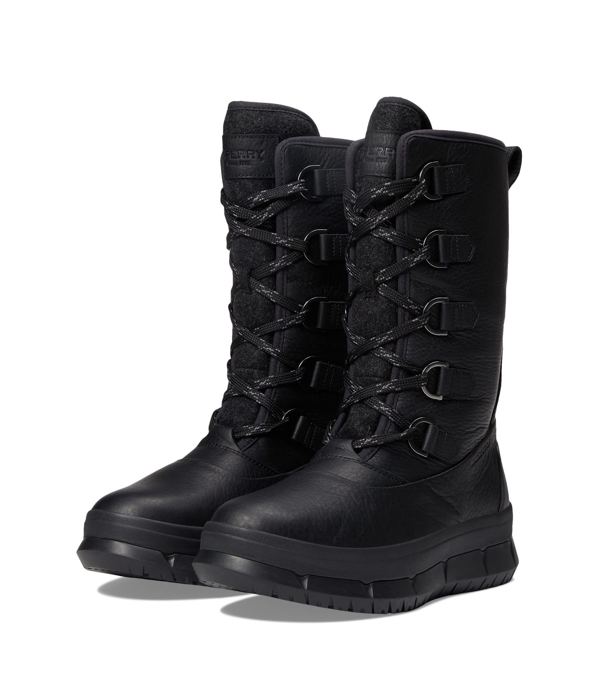 Sperry Women's Winter Boot, Black, 10
