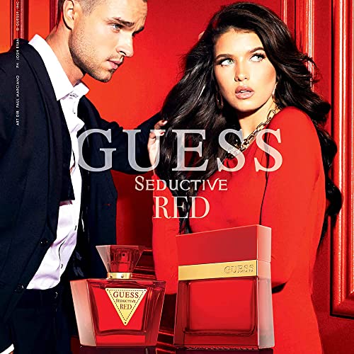 Guess Seductive Red Men/Homme Eau de Toilette Cologne Spray For Men, 1.7 Fl. Oz.