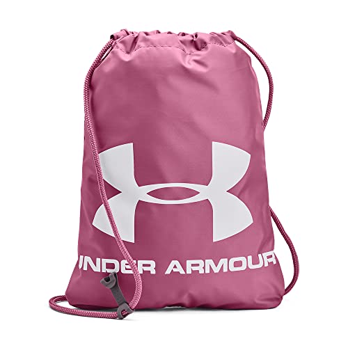 Under Armour Unisex-Adult Ozsee Sackpack , (669) Pace Pink / / White , One Size Fits All