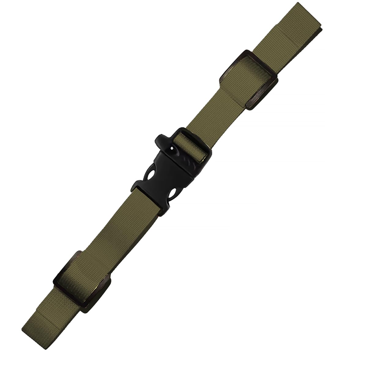 Ikerall Sternum Straps For Backpacks 1-pack,Adjustable Chest Strap with Emergency Whistle Buckle Suitable for Universal Outdoor Fabric Backpack Straps(Navy Green)