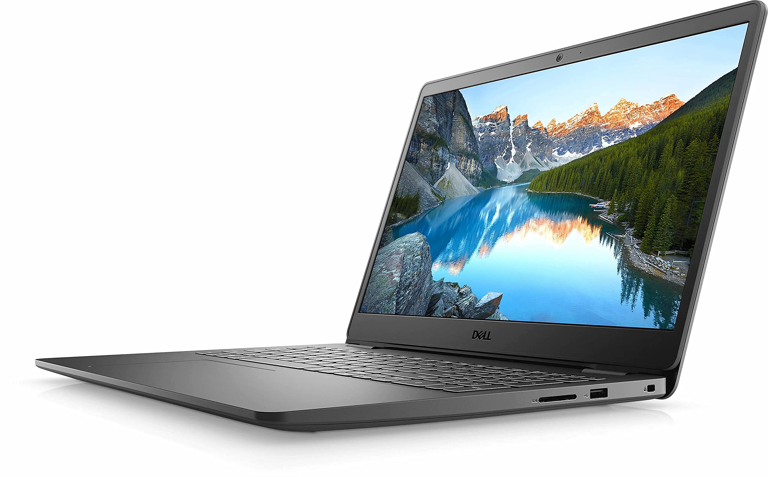 Dell Inspiron 15 3000 3502 Flagship Laptop Computer 15.6” HD Anti-Glare Narrow Border Display Intel Quad-Core Pentium Silver N5030 16GB RAM 256GB SSD 1TB HDD HDMI WiFi5 Webcam Win10 Black (Renewed)