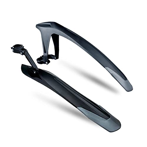 RNAGRET Bike Fender, Bicycle Fender MTB Mudguard Adjustable Bicycle Fender Sets E- Bike Fender Quick Release for 24 26 27. 5 29 Inch (Color : Front)