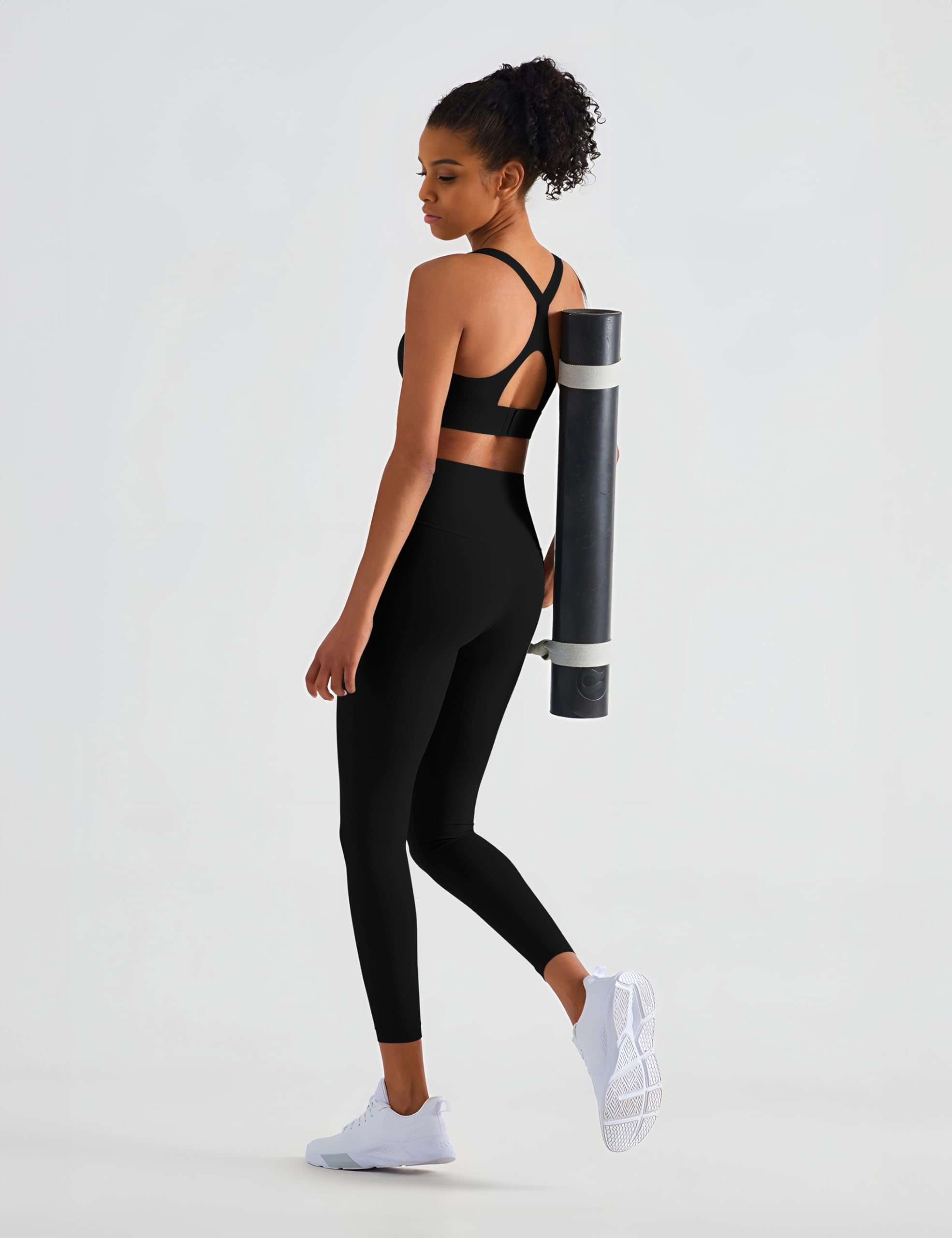 3 Pack Leggings for Women High Waisted No See-Through Tummy Control Soft Yoga Pants Womens Workout Athletic Running Leggings