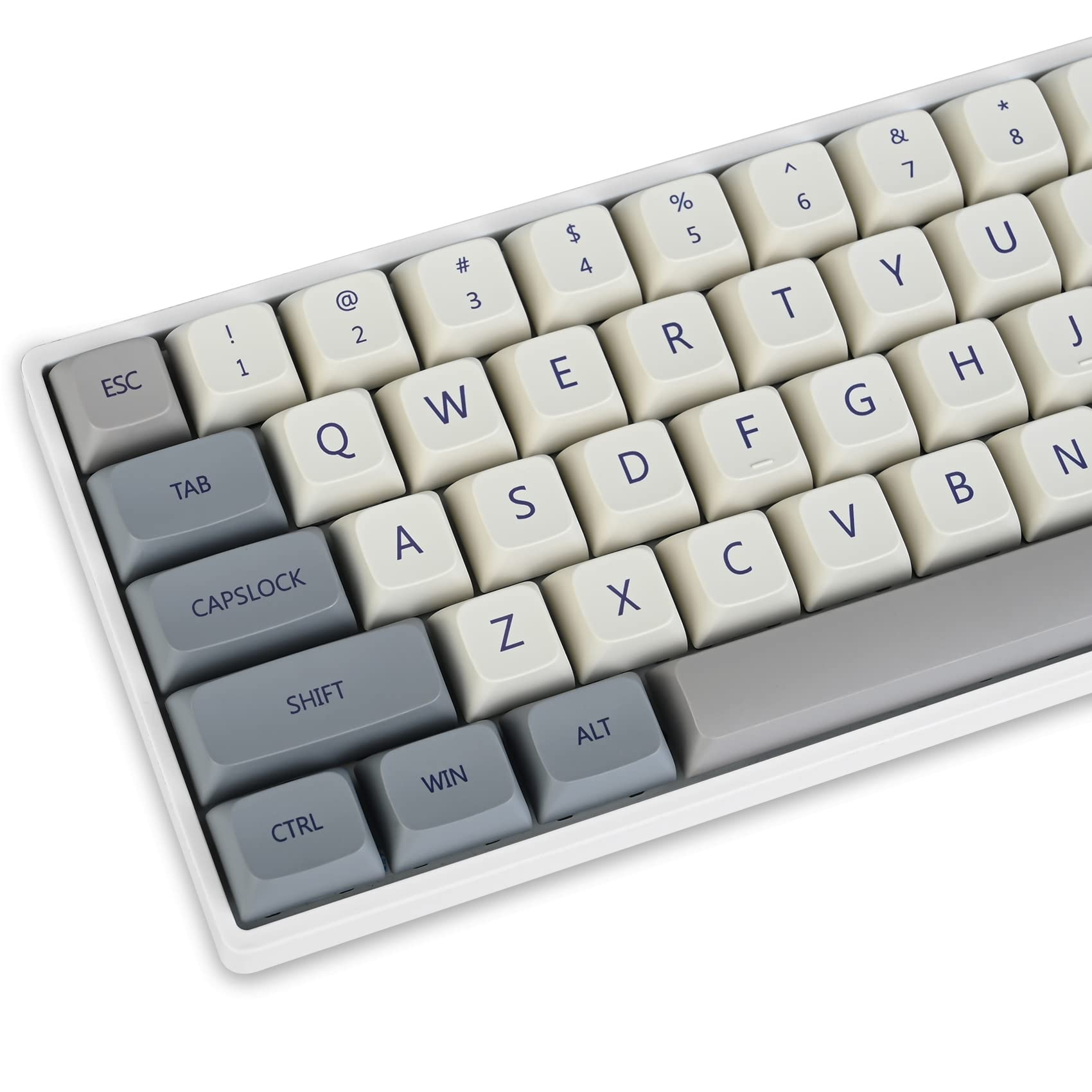 Guffercty kred XDA Profile Keycaps 137 PBT Key Retro Cap Cover Set Dye Sublimation for Cherry Mx Switch Mechanical Keyboard (XDA/Enlightenment)