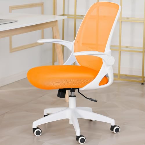 KERDOM Office Chair, Ergonomic Desk Chair, Breathable Mesh Computer Chair, Comfy Swivel Task Chair with Flip-up Armrests and Adjustable Height
