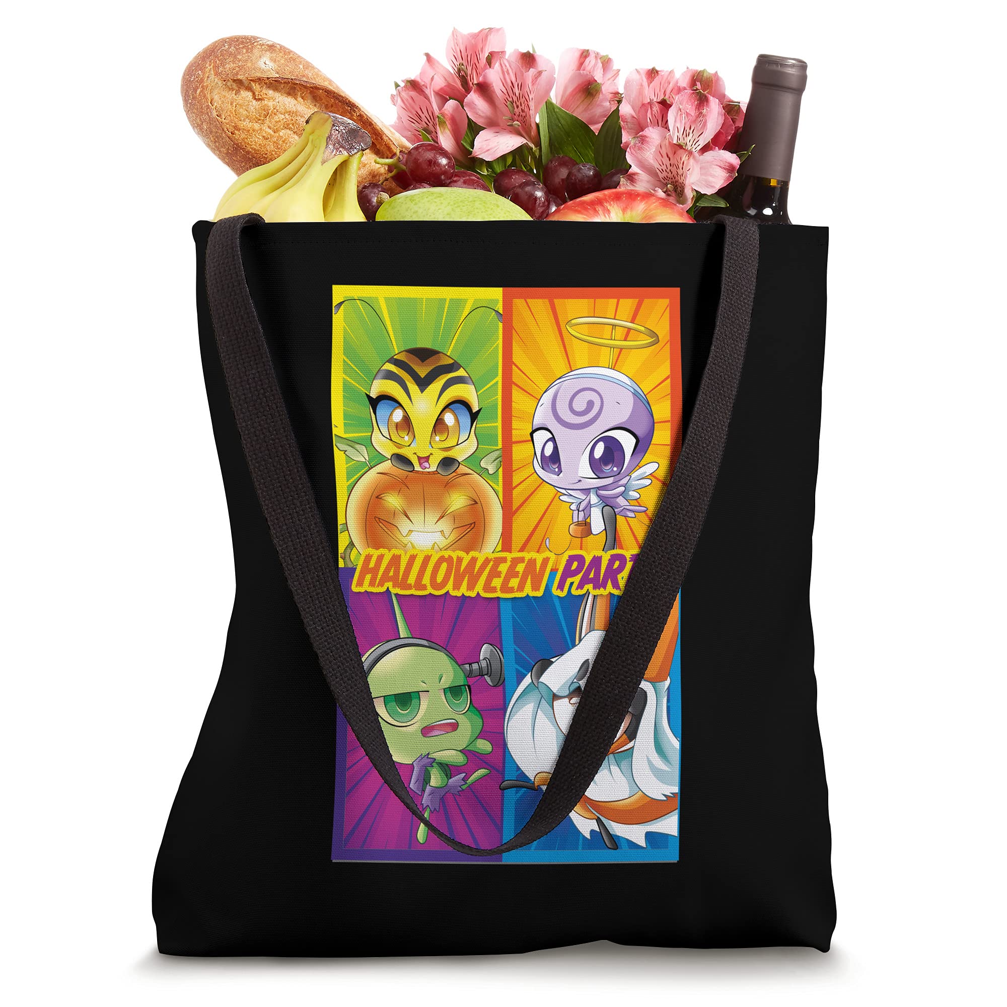 Miraculous Ladybug Halloween Kwami Party Tote Bag