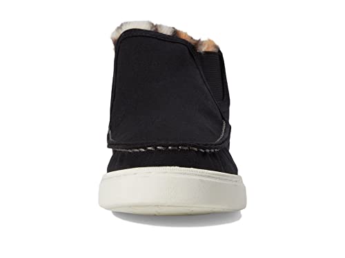 Sperry Salty Cozy MID Ankle Boot, Black, 2 US Unisex Big Kid