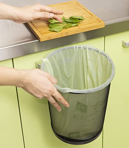 200 Count 100% Compostable Bags, 2.6 Gallon โ Small Kitchen Trash Bin Bags, US BPI & OK Compost Home Certified, ASTM D6400 Certified (2 Pack Of 100)