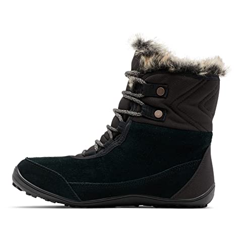 Columbia Women's Minx Shorty Leather, Black/Kettle, 10