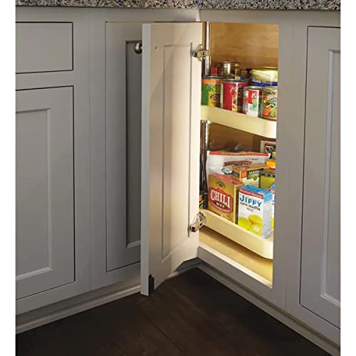 32 Inch Kidney Lazy Susan Turnable, White Lazy Susan Kitchen Cabinet Organizer