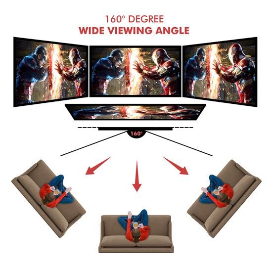 Pyle Projector Screen with Stand - 100" 16:9 HD 4K Portable Lightweight Freestanding Foldable Indoor Outdoor Movie Projection Display with Frame for Home Theater