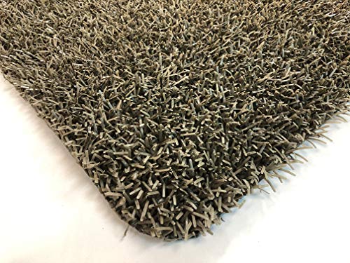 CLEAN MACHINE 10376921 High Traffic Astroturf Dirt Trapper Doormat, 23.5" x 35.5", Desert Taupe