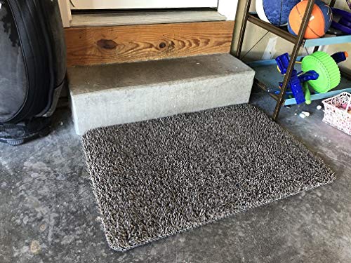 CLEAN MACHINE 10376921 High Traffic Astroturf Dirt Trapper Doormat, 23.5" x 35.5", Desert Taupe