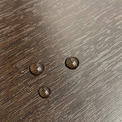 Yifasy Cabinet Liner Brown Wood Grain Self-Adhesive Shelf Paper Countertops Protector Upgrade Drawer Chest Toy Box 118x17.7 Inch