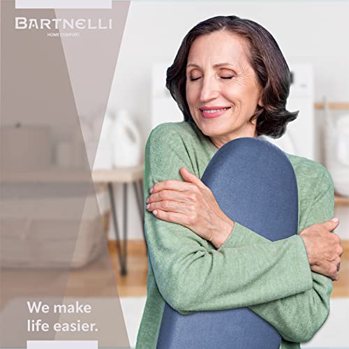 Bartnelli Tabletop Ironing Board Size 24x14 with Reinforced Steel Legs for Extra Stability, and Extra Layer Cover Padding for Smooth and Easy Ironing, Intelligent Locking System to Easily Fold Away