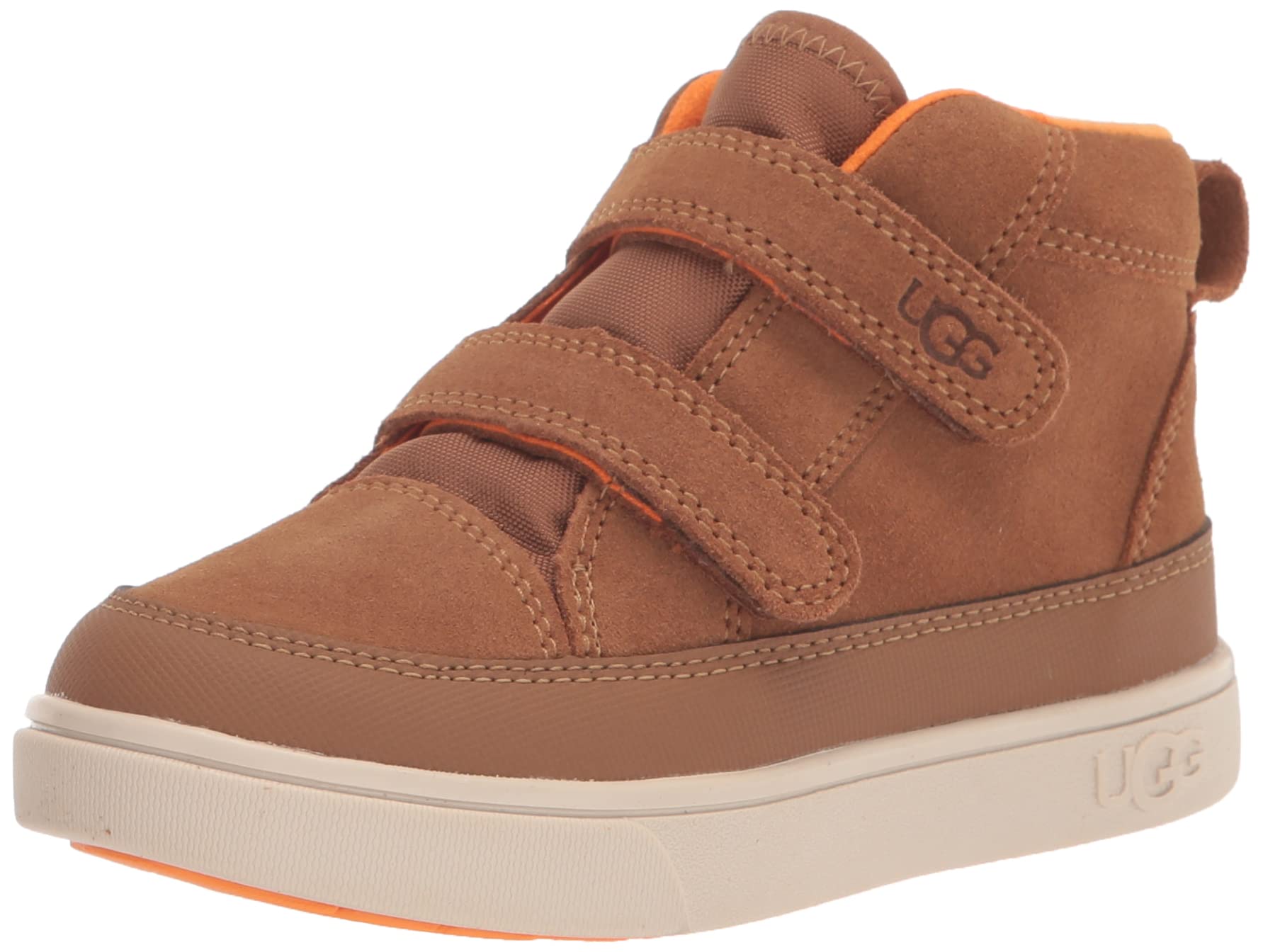 UGG Unisex-Child Rennon Ii Weather Sneakers, Chestnut, 10