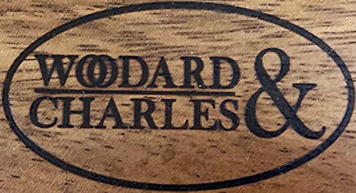 Woodard & Charles Round Lazy Susan Turntable with Stainless Steel Ball Bearing Mechanism (Black)