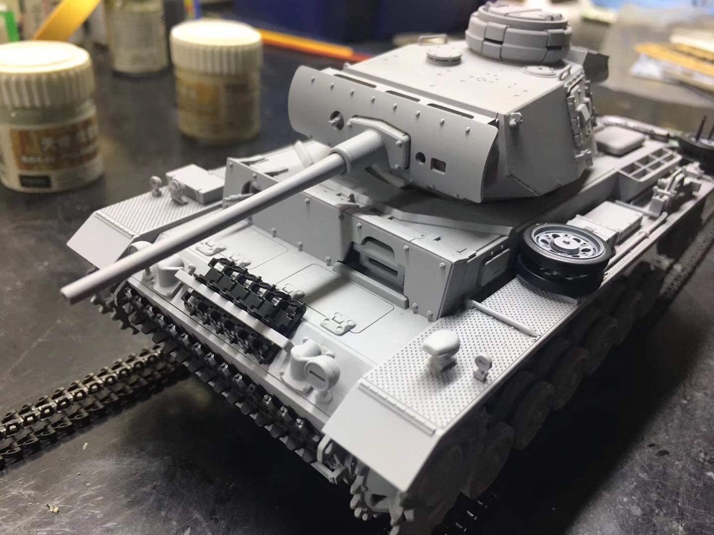 Warp United 1/35 Metal Track Type A Links: German Panzer III IV Tank Nashorn Hummel Mid Production Model Kit