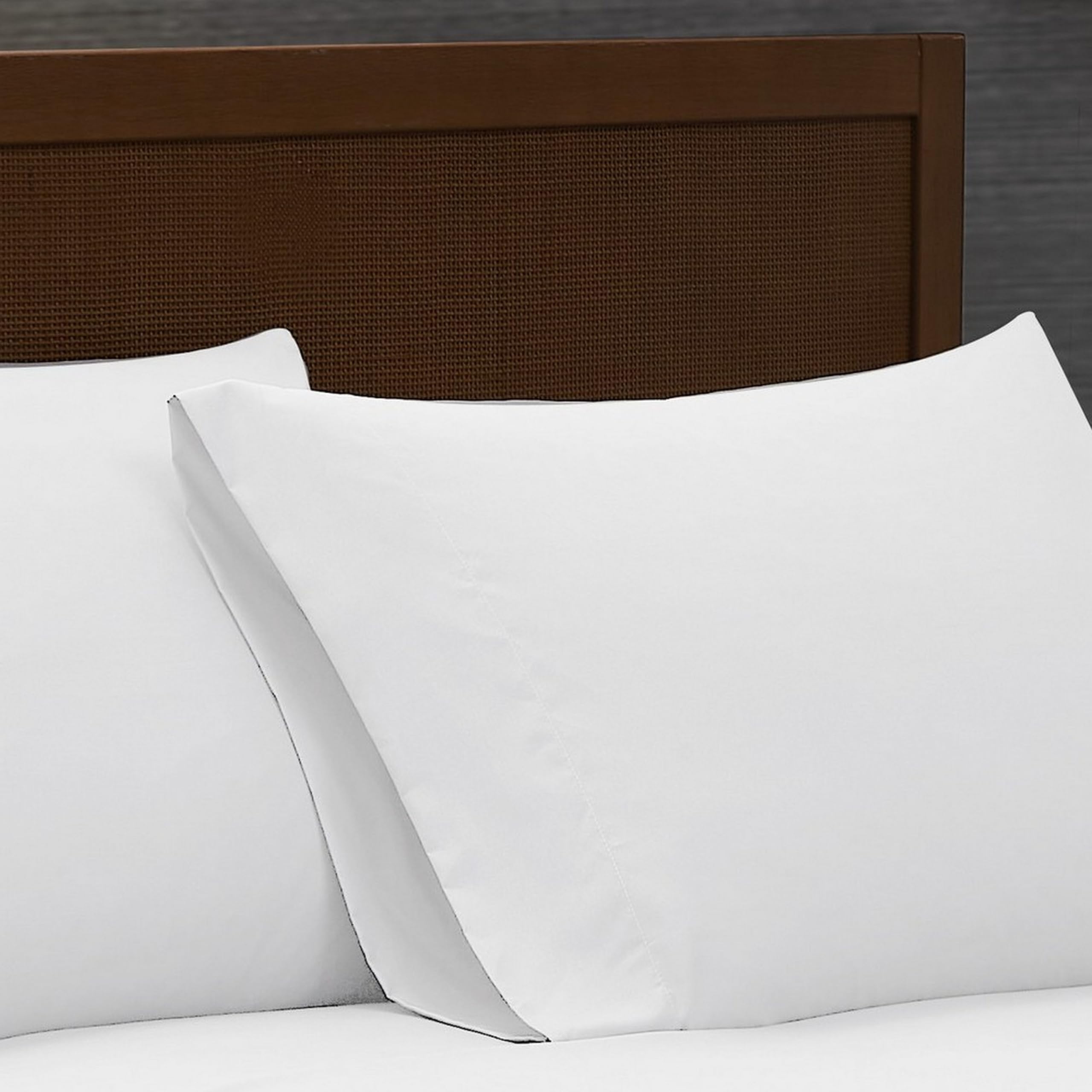London Fog Garment Washed Solid Sheet Set White Microfiber 4-Piece Full Sheet Set, Solid Themed, Deep Pocket, Adult and Teen, Oeko-TEX Certified