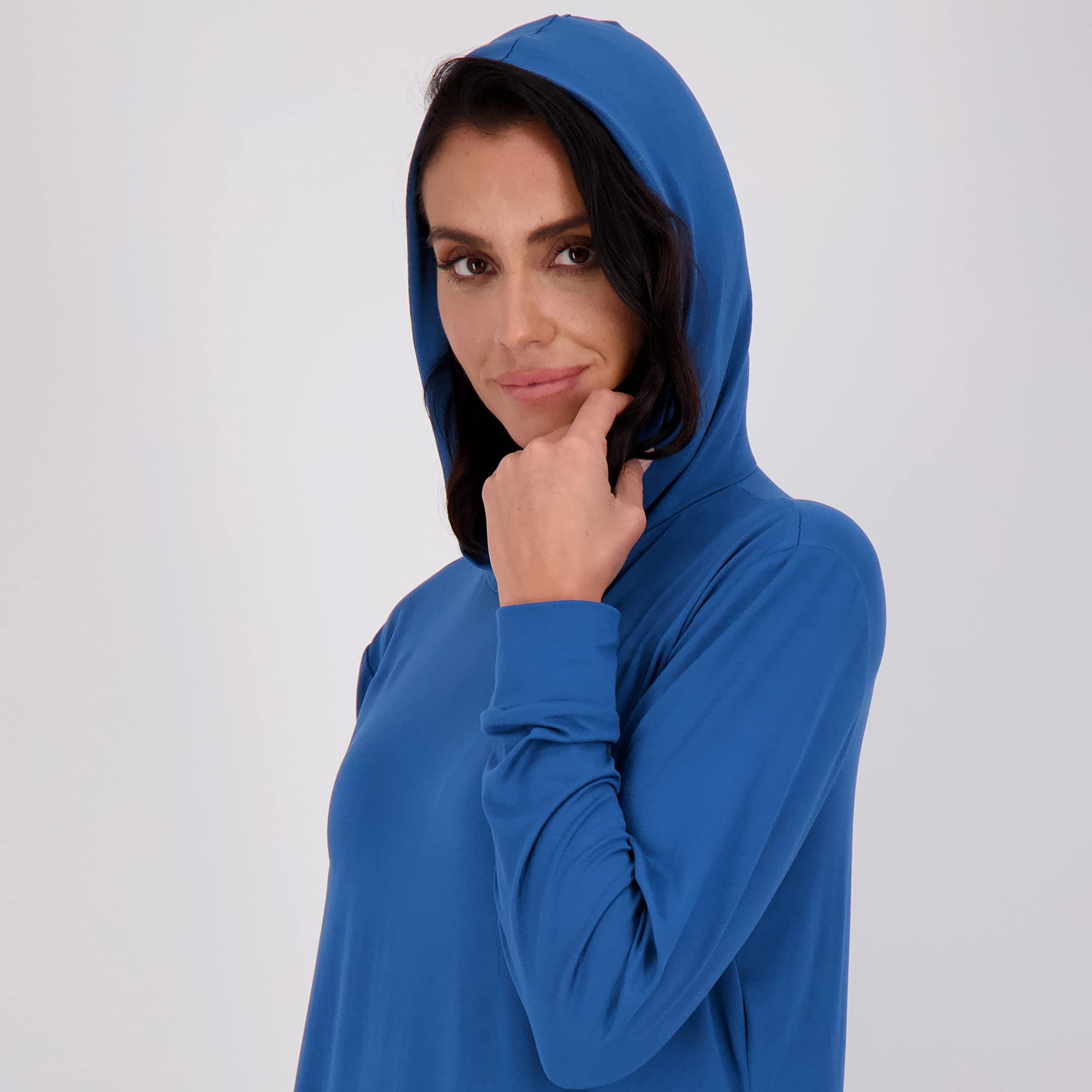 3 Pack: Women's Long Sleeve Hoodie Pullover Casual Sweatshirt Fashion Camo Tie Dye Quick Dry Fit Lounge Active Yoga Running Athletic Exercise Gym Workout Outdoor Top Ladies Kangaroo Pocket- Set 7, 2XL