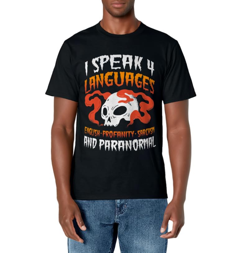 Ghost Hunter Paranormal Hunting EVP Spirit Hunt Halloween T-Shirt