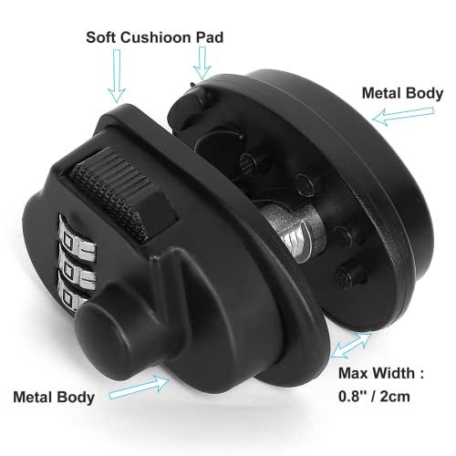 UrbanX Professional Trigger Lock - 3 Digit Combination Lock for Beretta 70 .22 Long Rifle - Fits Pistols, Rifles, BB Rifles & Shotguns - 1 Pack