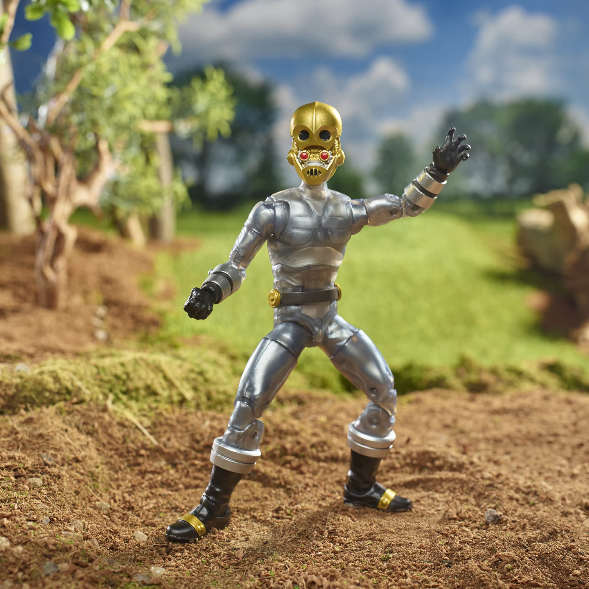 Power Rangers Lightning Collection Zeo Cog 6-Inch Premium Collectible Action Figure Toy with Accessories