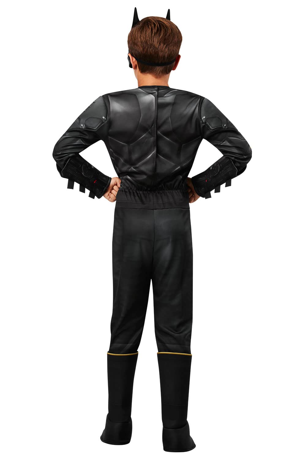 Rubies DC Comics The Batman Movie Deluxe Boy's Batman Costume for Themed Parties and Halloween, Small
