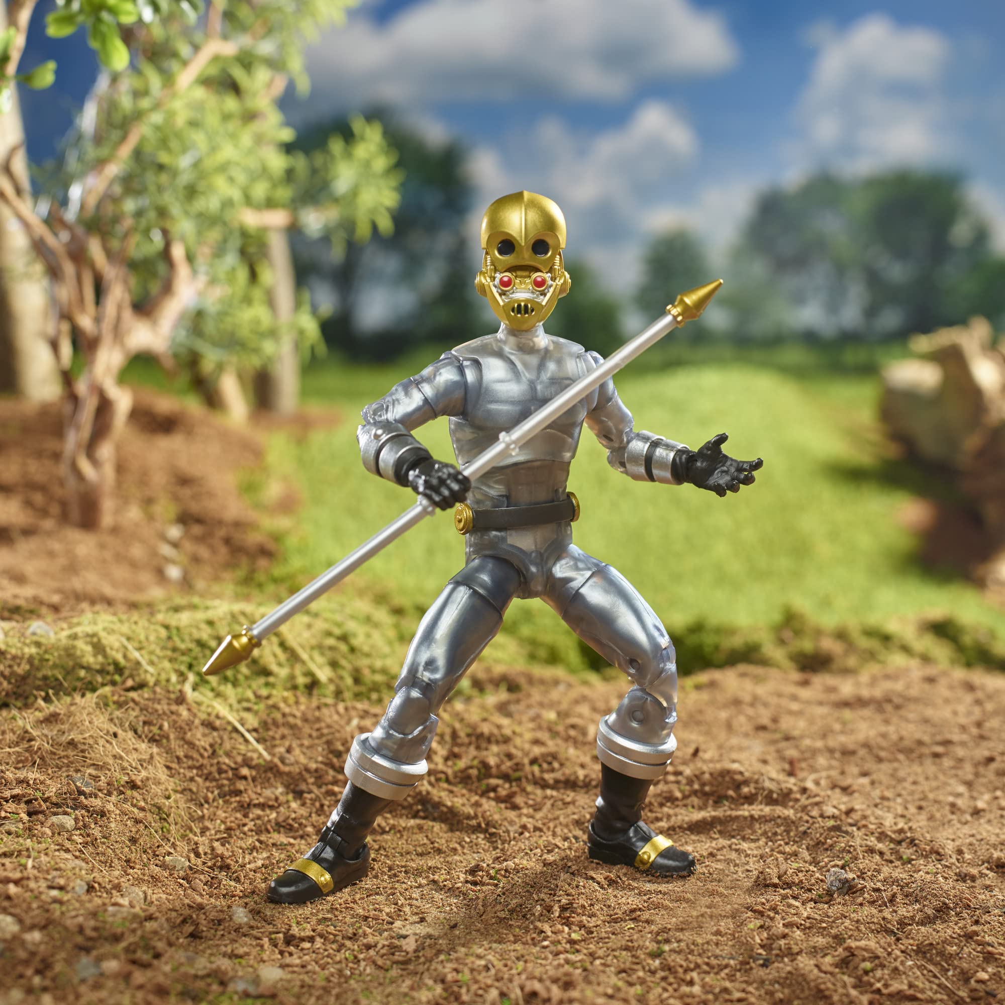 Power Rangers Lightning Collection Zeo Cog 6-Inch Premium Collectible Action Figure Toy with Accessories