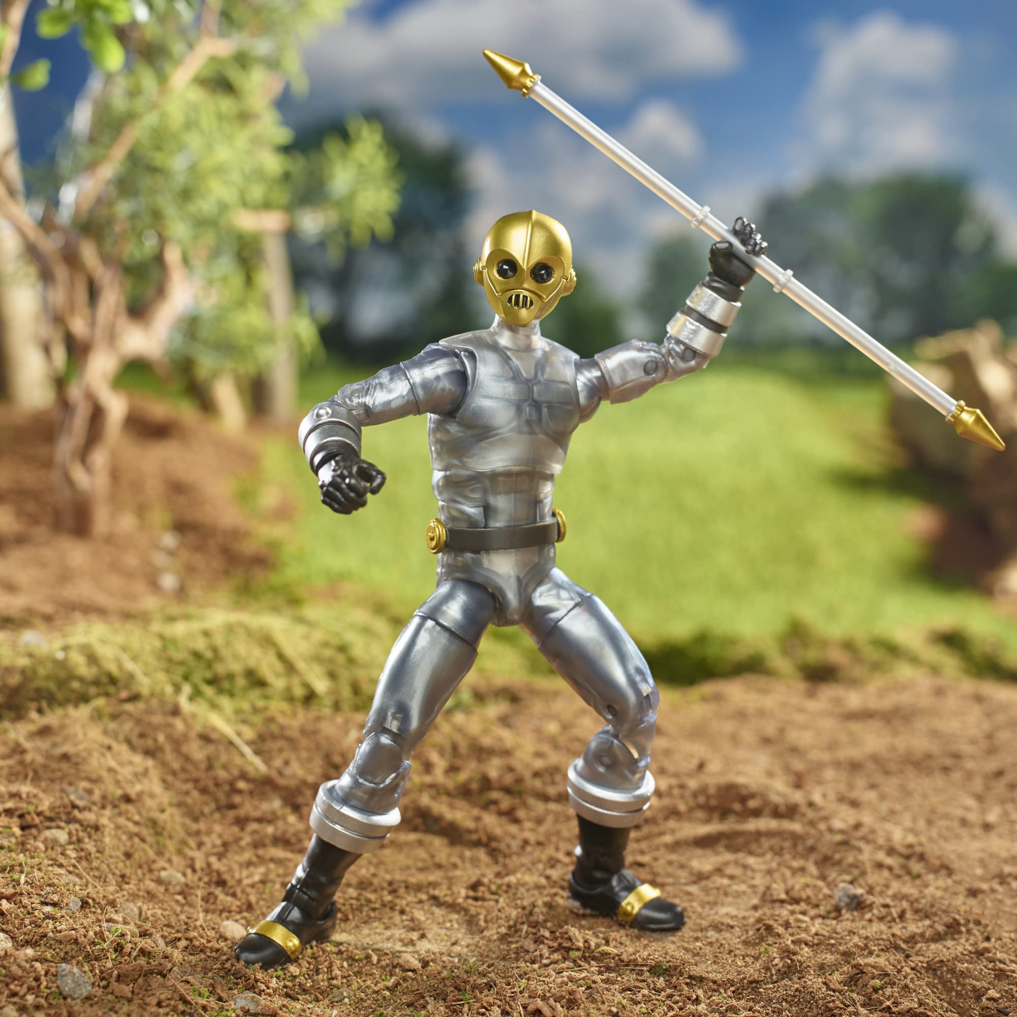 Power Rangers Lightning Collection Zeo Cog 6-Inch Premium Collectible Action Figure Toy with Accessories
