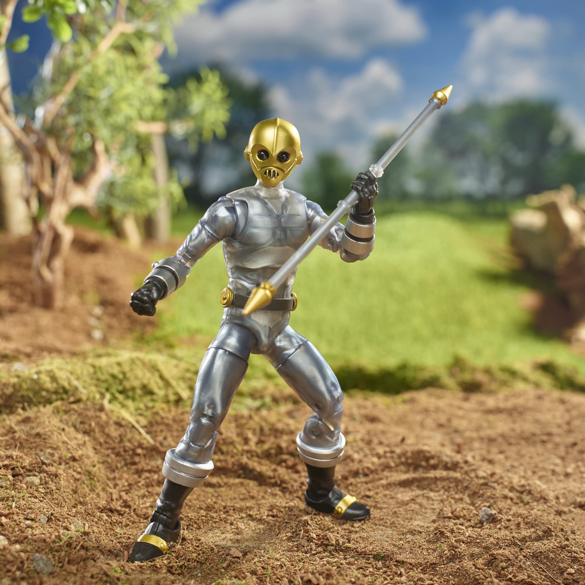 Power Rangers Lightning Collection Zeo Cog 6-Inch Premium Collectible Action Figure Toy with Accessories