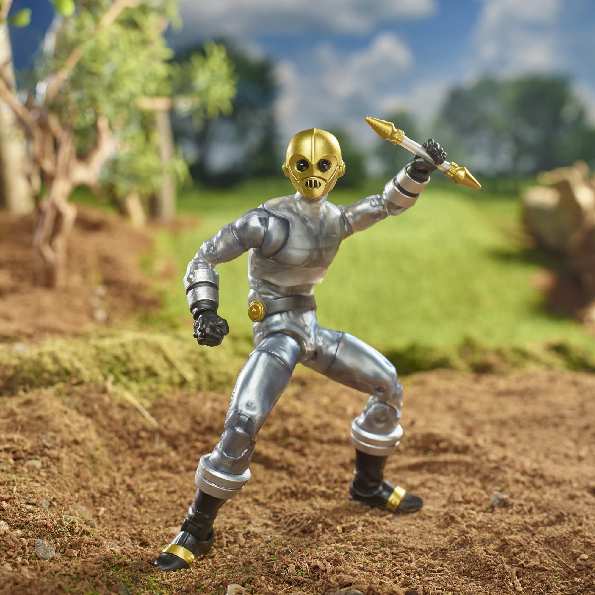 Power Rangers Lightning Collection Zeo Cog 6-Inch Premium Collectible Action Figure Toy with Accessories