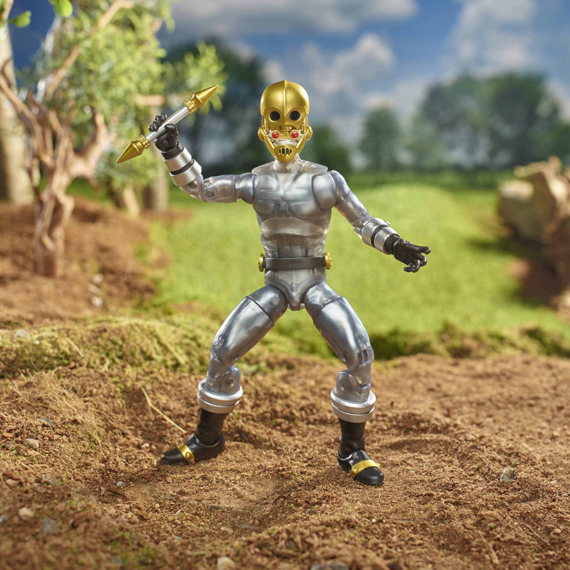 Power Rangers Lightning Collection Zeo Cog 6-Inch Premium Collectible Action Figure Toy with Accessories
