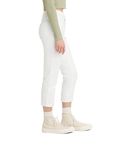 Levi's Women's 311 Shaping Capri Jeans, White, 29