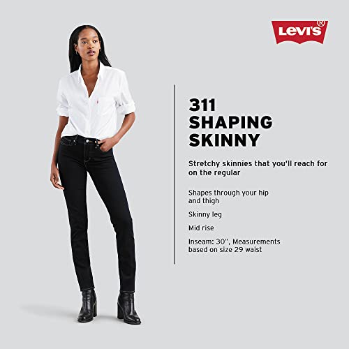 Levi's Women's 311 Shaping Capri Jeans, White, 29