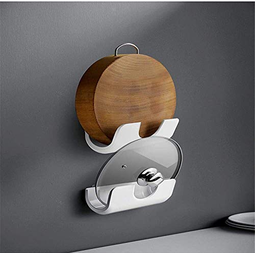 DRNKS Spoon Pot Lid Shelf Cooking Storage Kitchen Decoration Tool Holder & Xs Silicone Smiling Dwarf Creative Pot Lid Holder Spoon Holder Kitchen Pot/Lid Holder Suitable for Kitchen
