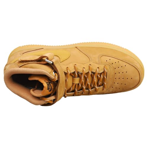 Nike mens Air Force 1 Mid '07 Shoes, Flax/Wheat-gum Light Brown, 13