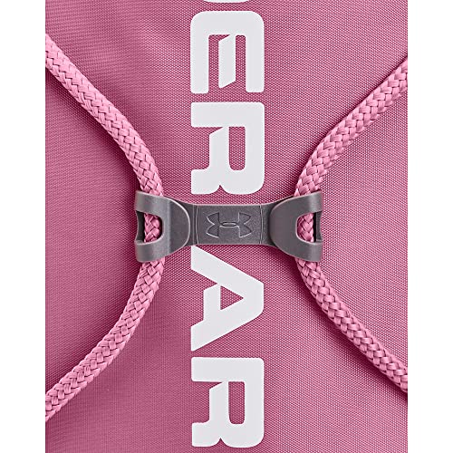 Under Armour Unisex-Adult Ozsee Sackpack , (669) Pace Pink / / White , One Size Fits All