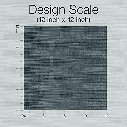 RoomMates RMK12226PLW Nikki Chu Indigo Blue Sahara Peel and Stick Wallpaper,1 roll - 20.5 inches wide x 18 feet